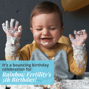 There are 450 reasons to celebrate turning five for Rainbow Fertility ...