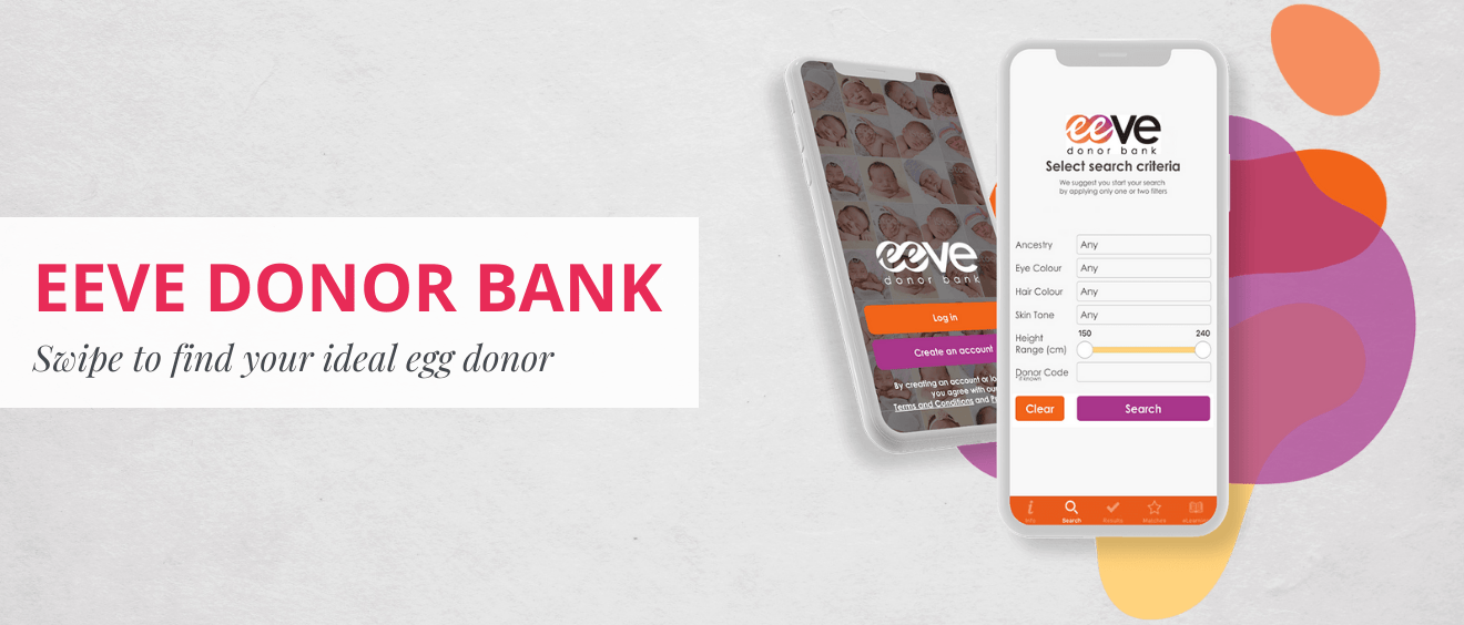Eeve Donor Bank: Swipe to find your ideal egg donor | Rainbow Fertility