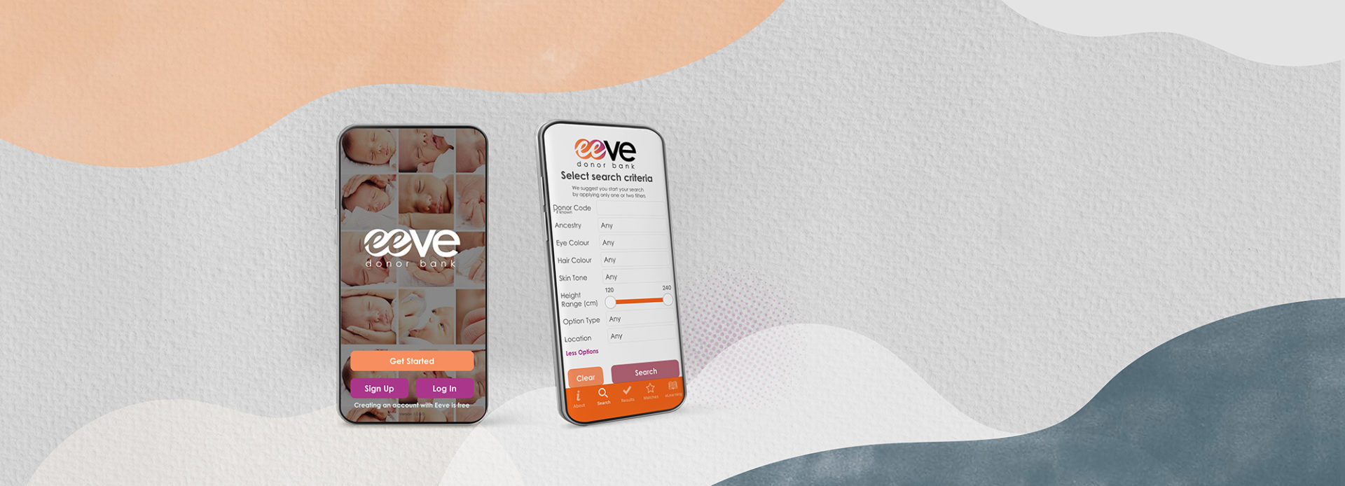 Eeve Donor Bank desktop | Rainbow Fertility