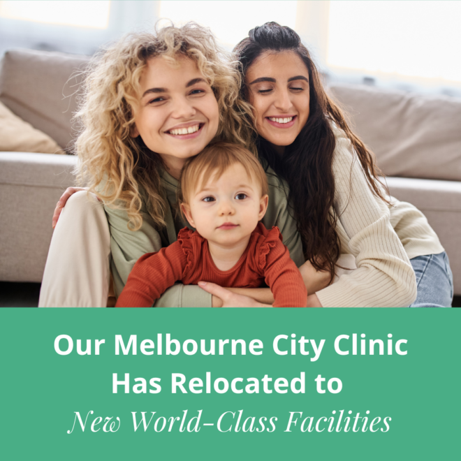 Melbourne City Clinic Relocation Tile | Rainbow Fertility